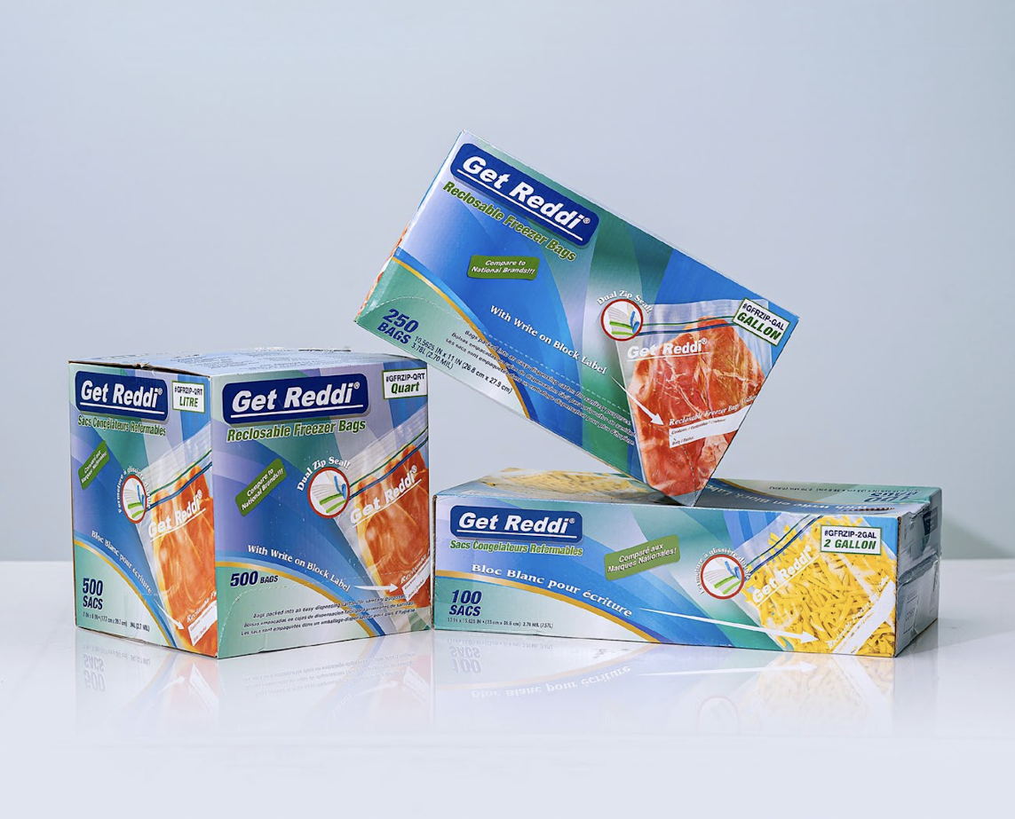 Get Reddi® Double Zipper Reclosable Bags - W. Ralston (Canada) Inc.